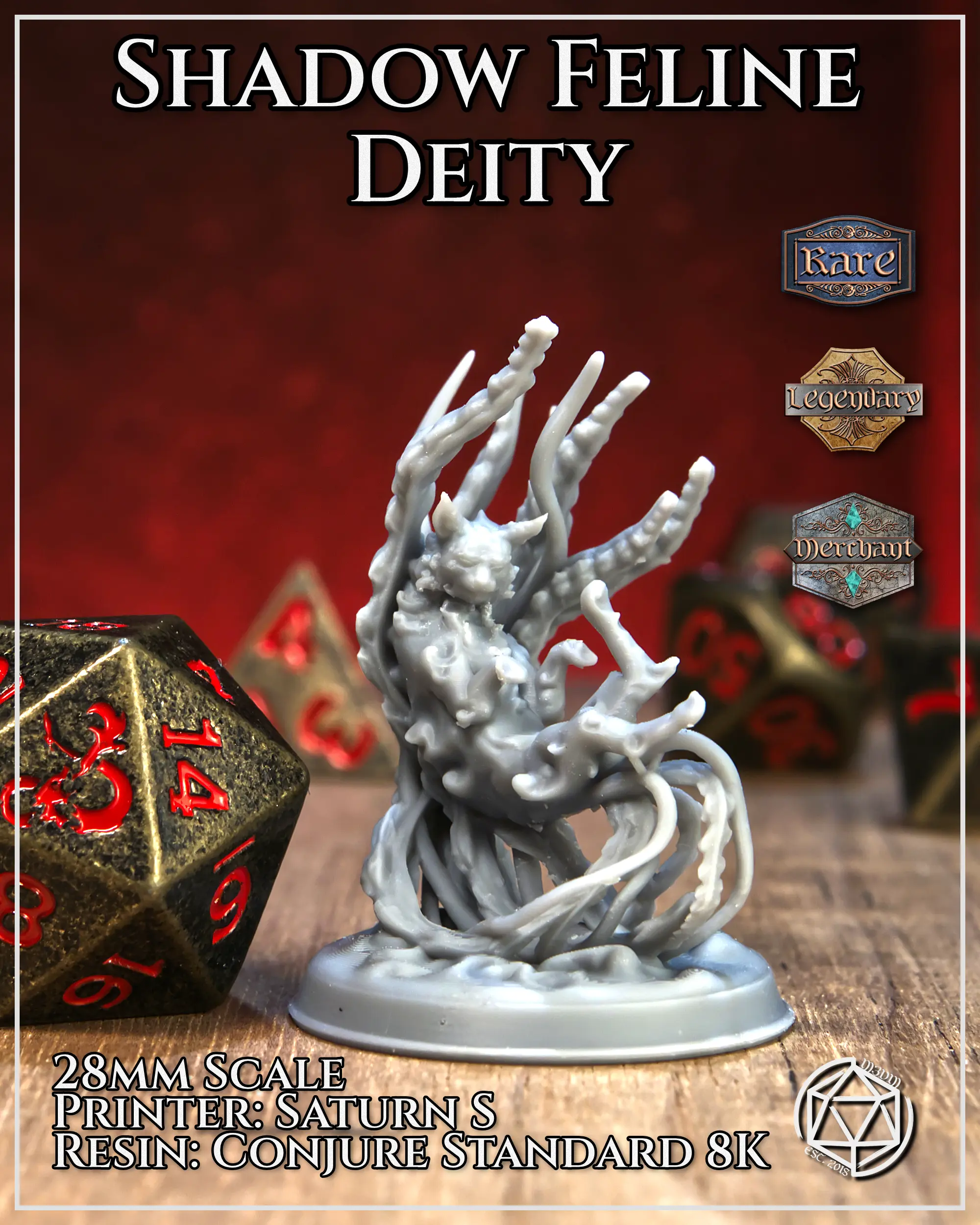 Shadow Feline Deity | 3D models download | Creality Cloud