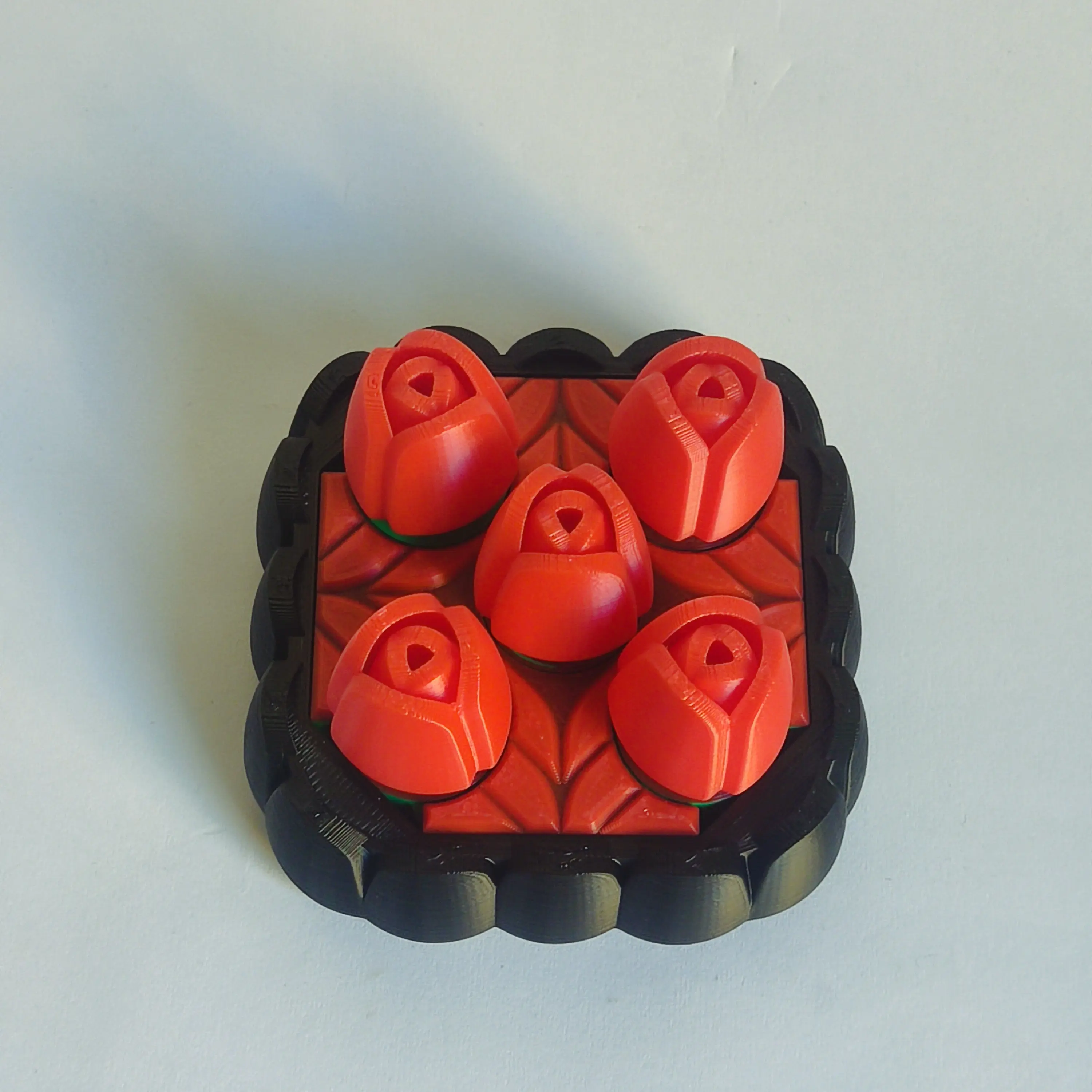 3D Printer Files | 3MF File | mechanic tulip box (print in place ...