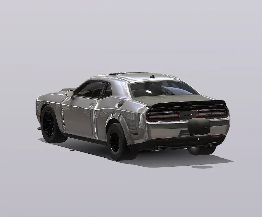 Vehicles & Machinery STL Download - Dodge Challenger SRT Demon 170by neagww