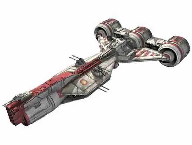 Republic_Cruiser_from_Star_Wars_TPM | 3D models download | Creality Cloud