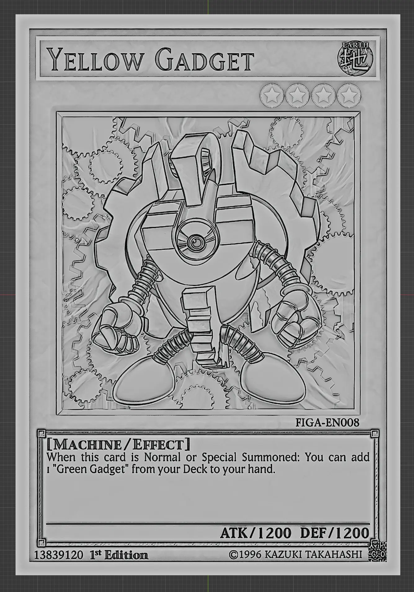 Other STL Download - yellow gadget - yugiohby Wsonuchiha3D