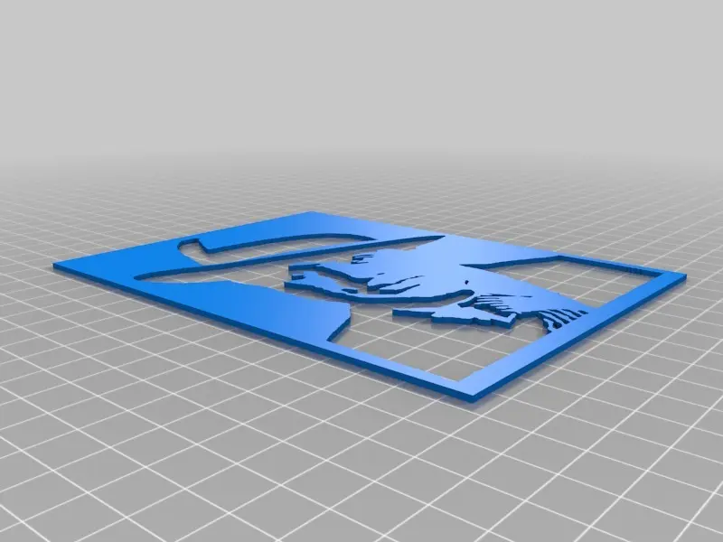 Free Digital Art STL Download - Al Capone stencilby SMT_M 🦊