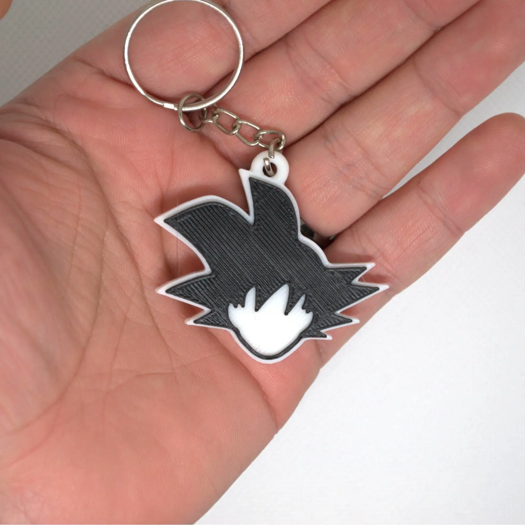 3D Printer Files | 3MF File | Dragonball Goku head keychain | Creality ...