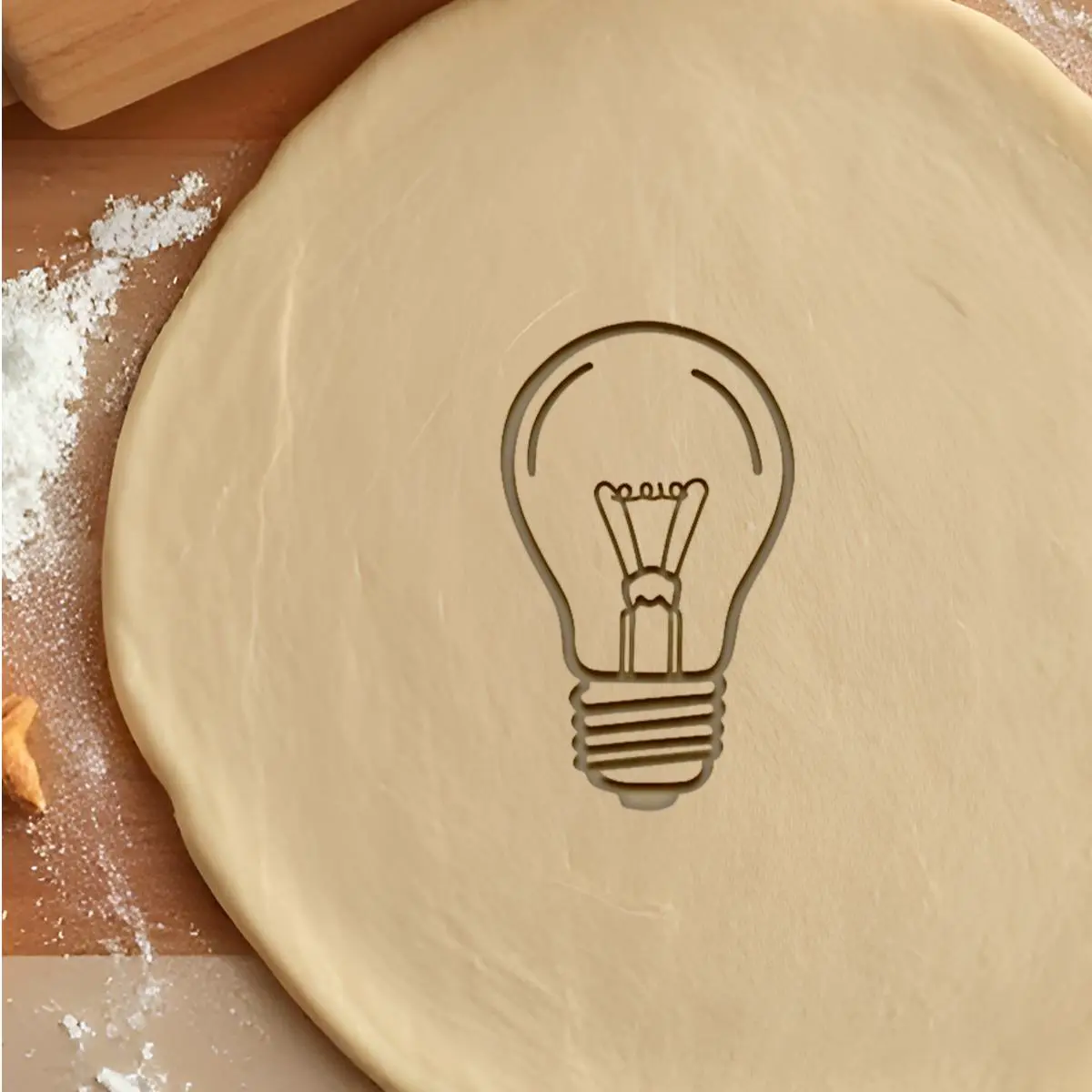 Home Decorations & Ornaments STL Download - Lightbulb Cookie Cutter ...