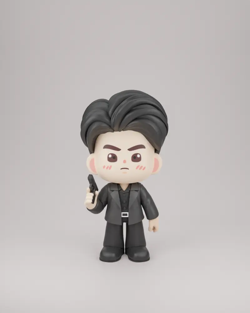 Characters & Creatures STL Download - Moving : Kim Doo-sik Chibiby ...
