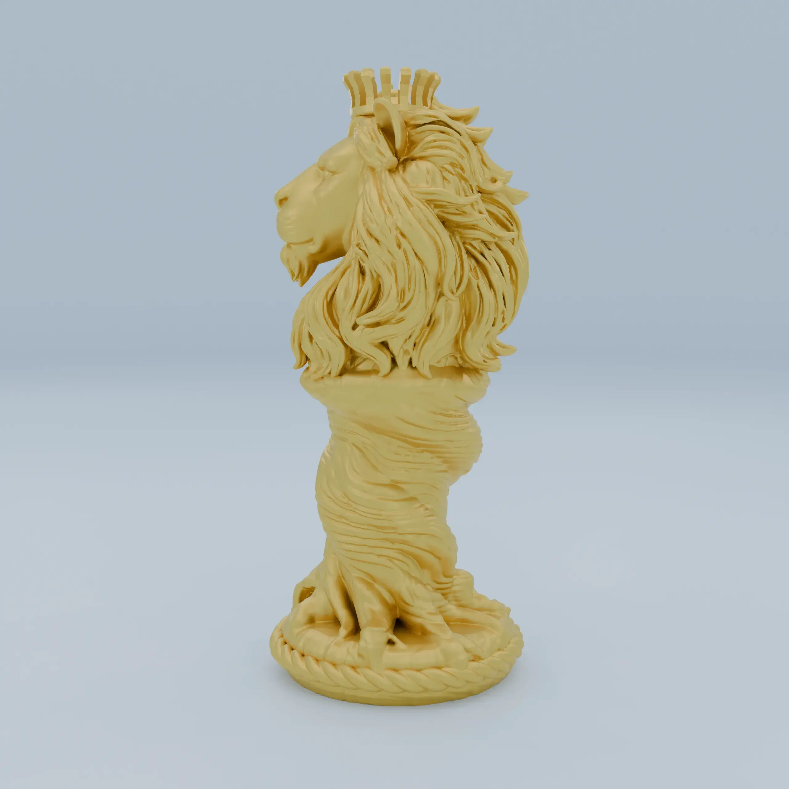 Board Games & Card Games STL Download - Forest Chess (King - Lion)by ...