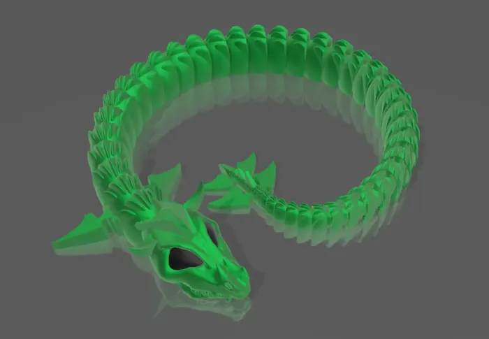 water dragon | 3D models download | Creality Cloud