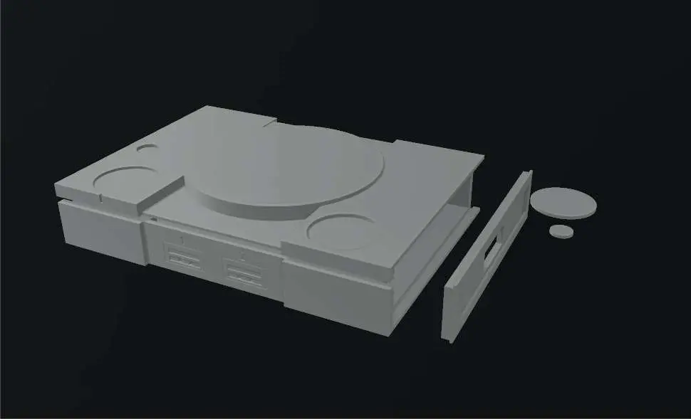 Home Appliance Accessories STL Download - Playstation Case HD externoby ...