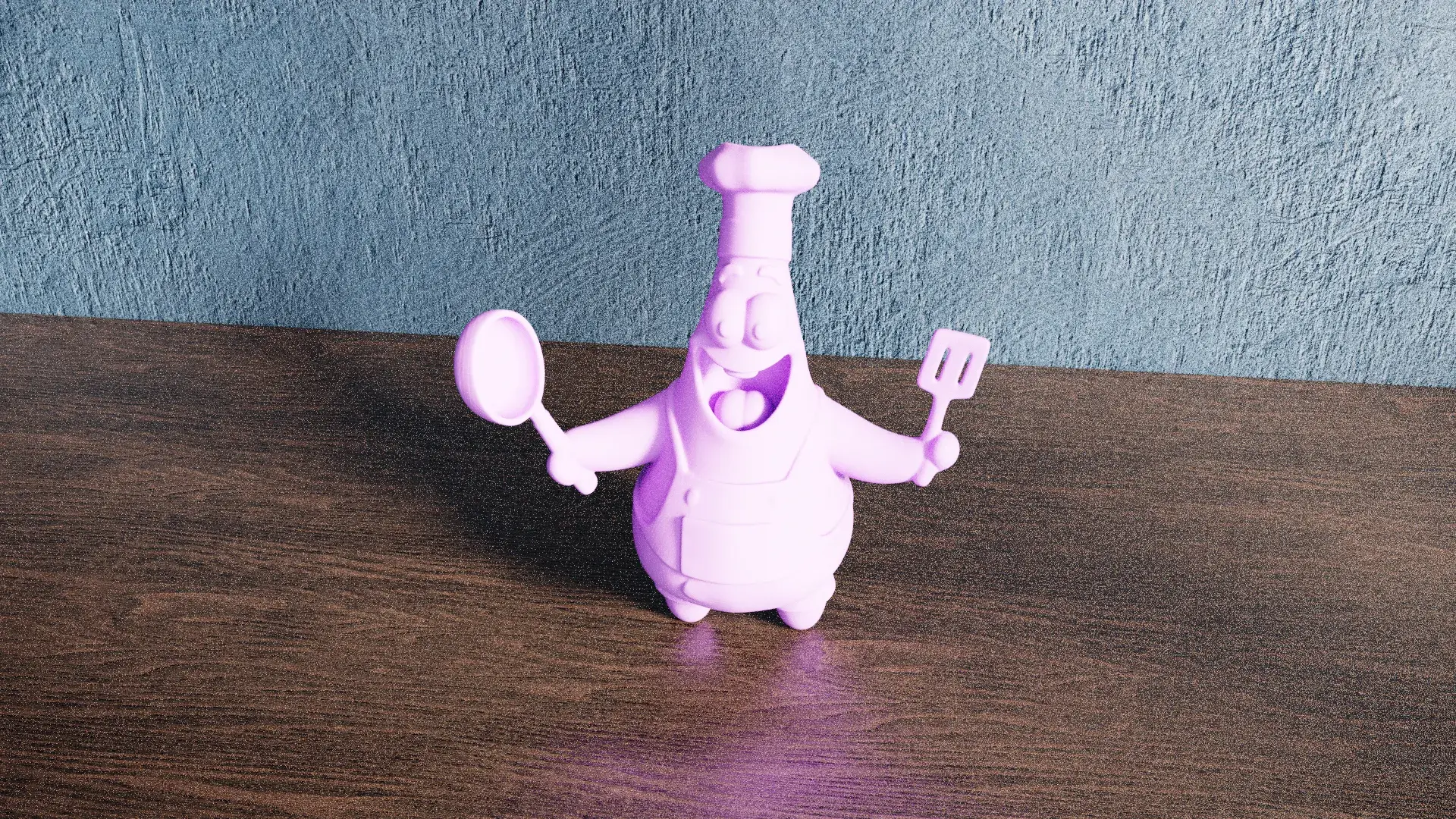 3D Printer Files | 3MF File | Chef Patrick Star | Creality Cloud