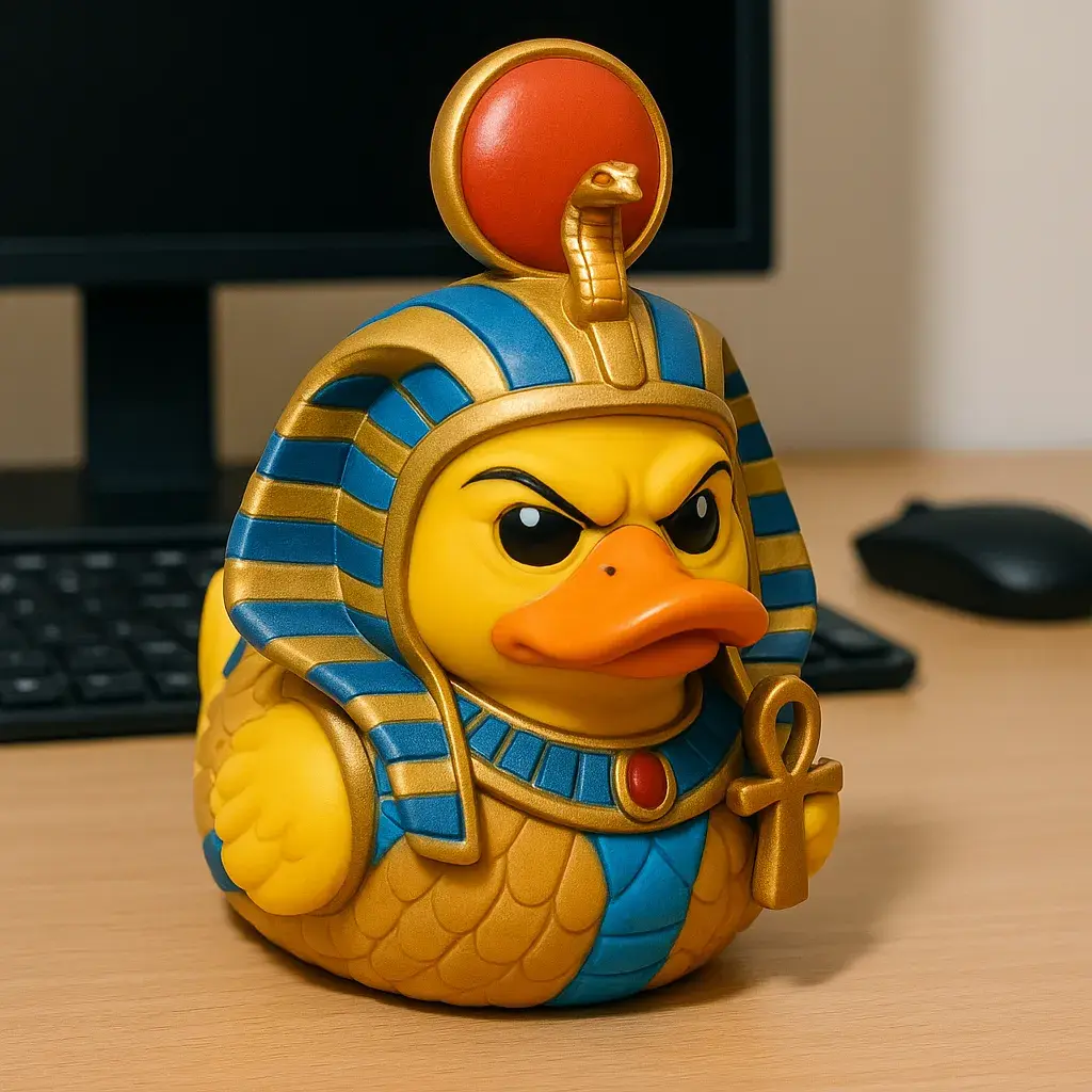 Other STL Download - Rubber Duck - Ra - Sun god - 3D printby Rubber Duck