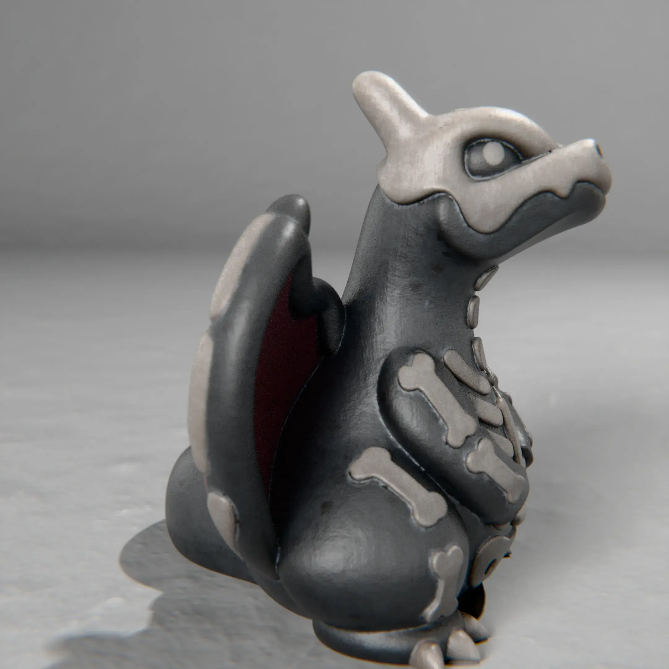 3D Printer Files | 3MF File | Skeleton Charizard pokemon fan Art ...