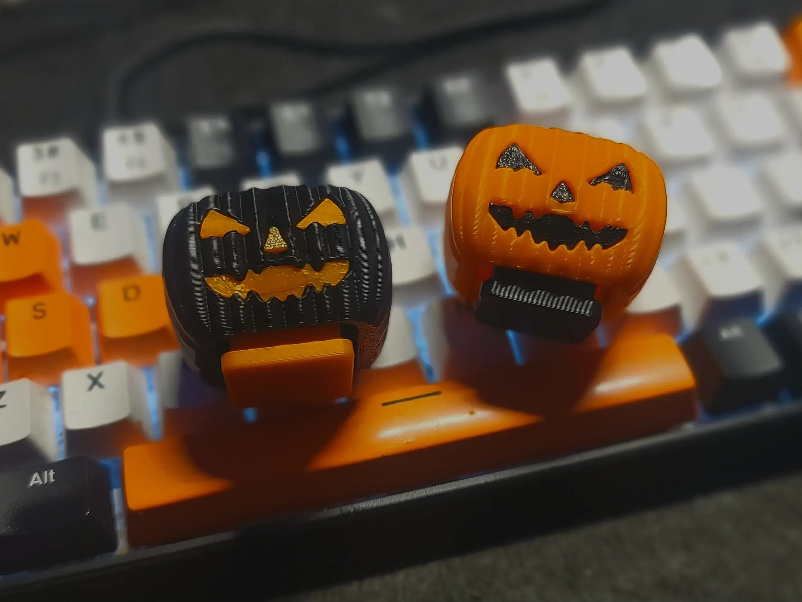 3D Printer Files | 3MF File | Halloween Pumpkin Fidget Clicker ...
