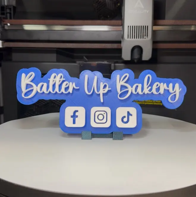 3D Printer Files | 3MF File | Batter Up Bakery | Creality Cloud