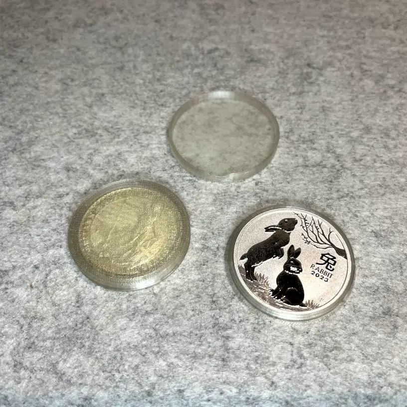 3D Printer Files | 3MF File | 1oz silver coin protection case ...