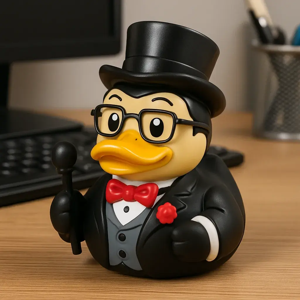 Other STL Download - Rubber Duck - Charlie McCarthy model - 3D printby ...
