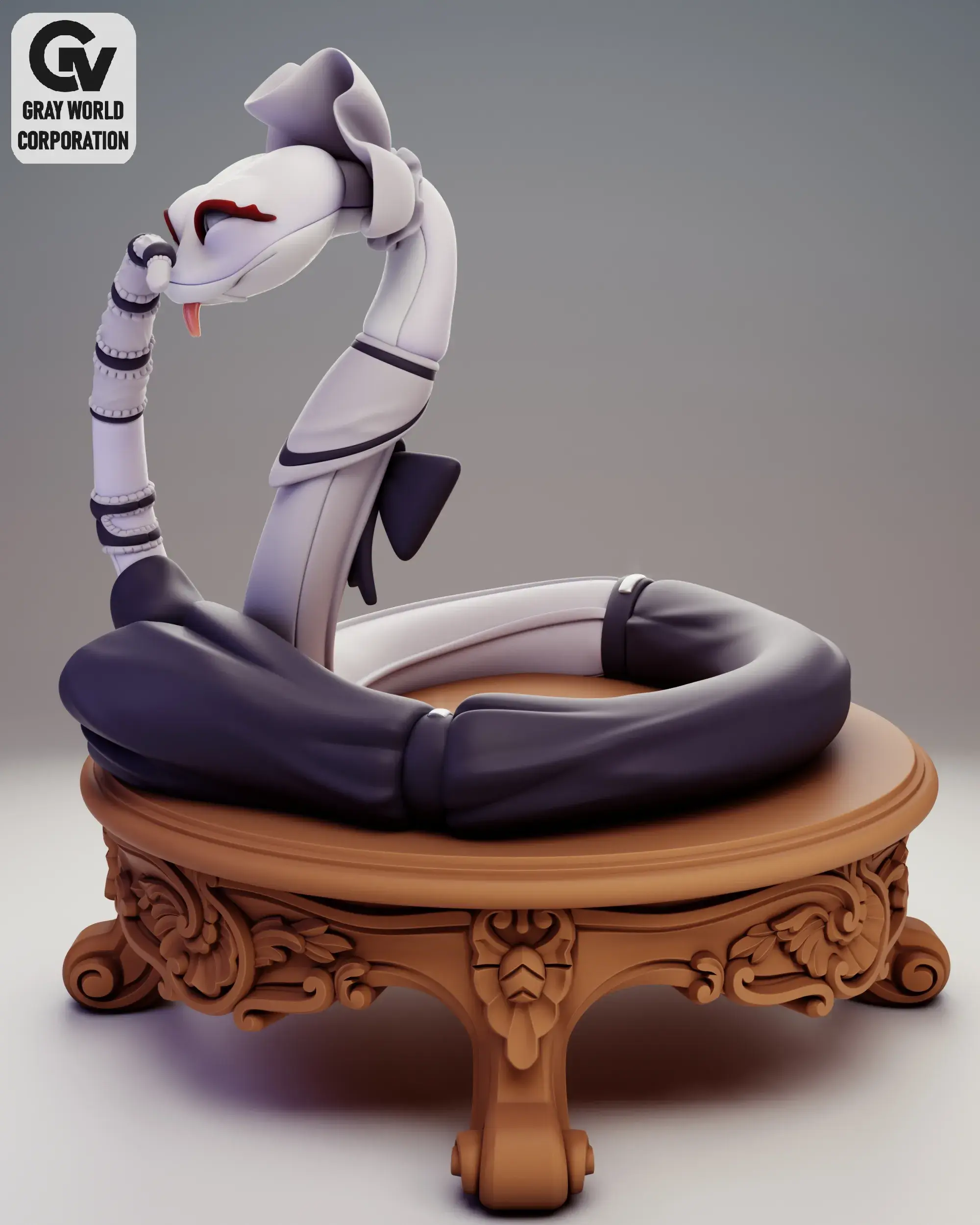 Characters & Creatures STL Download - Feral Snake 2 | NSFWby Gray World ...