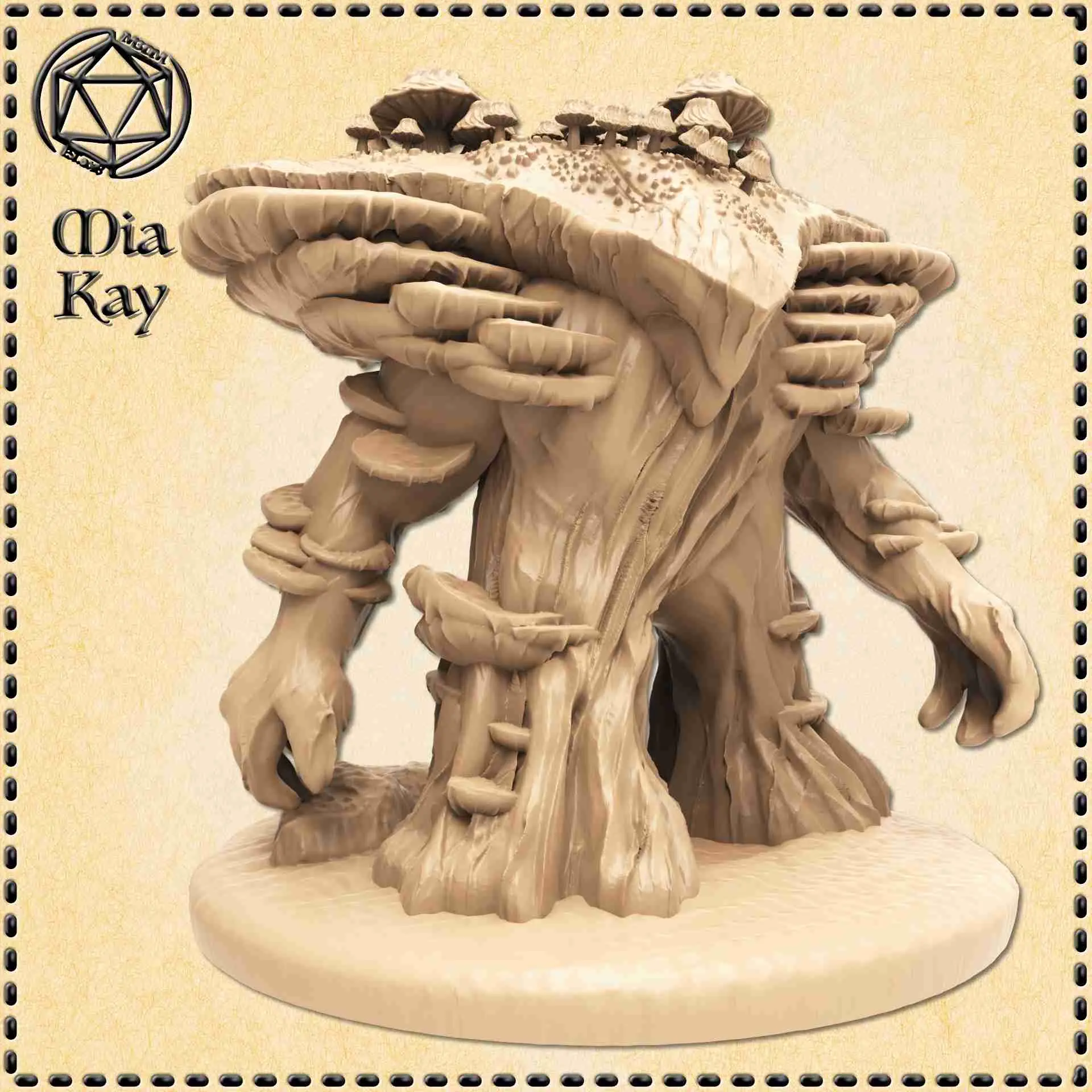 Characters & Creatures STL Download - Myconid Giantby M3DM
