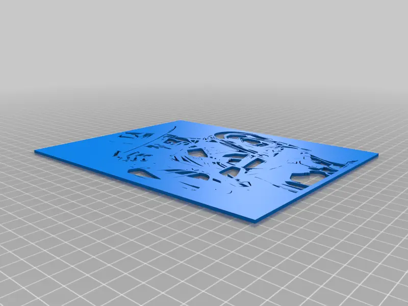 Free Digital Art STL Download - Seer stencilby SMT_M 🦊