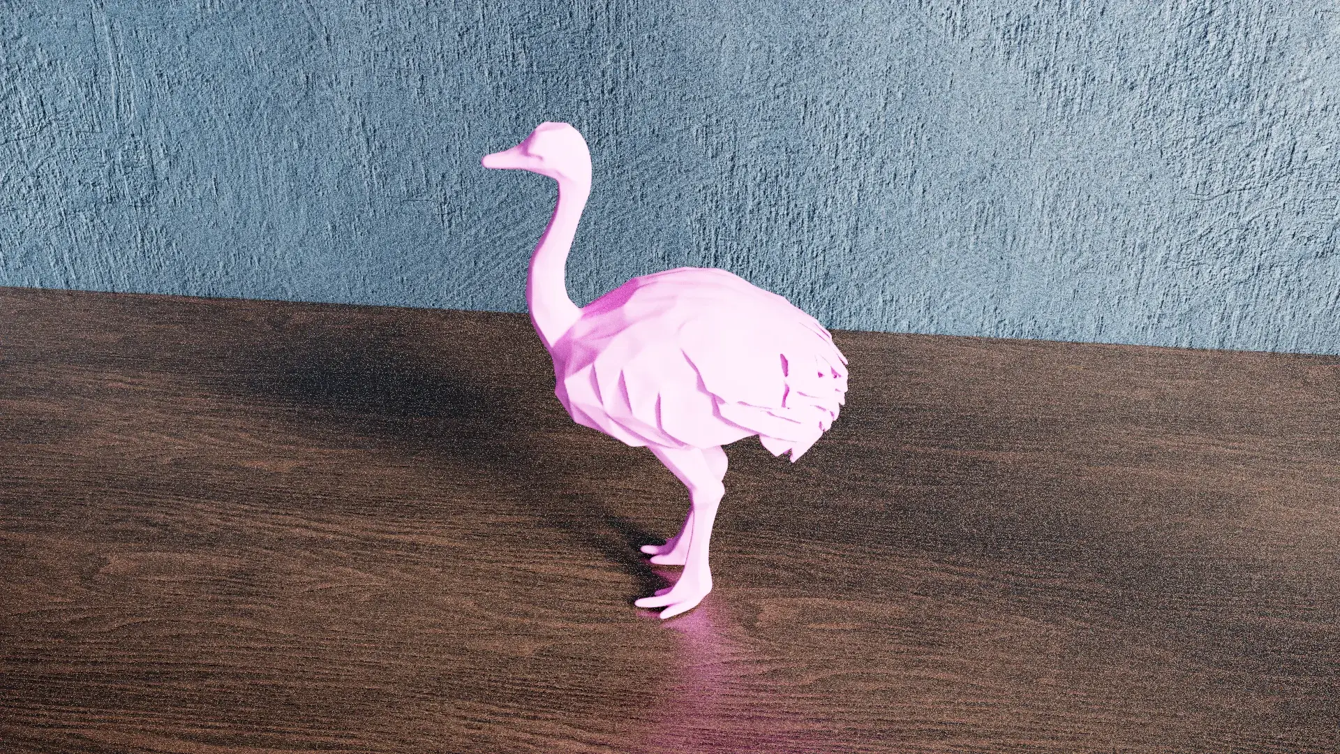 3D Printer Files | 3MF File | Low Poly Ostrich | Creality Cloud