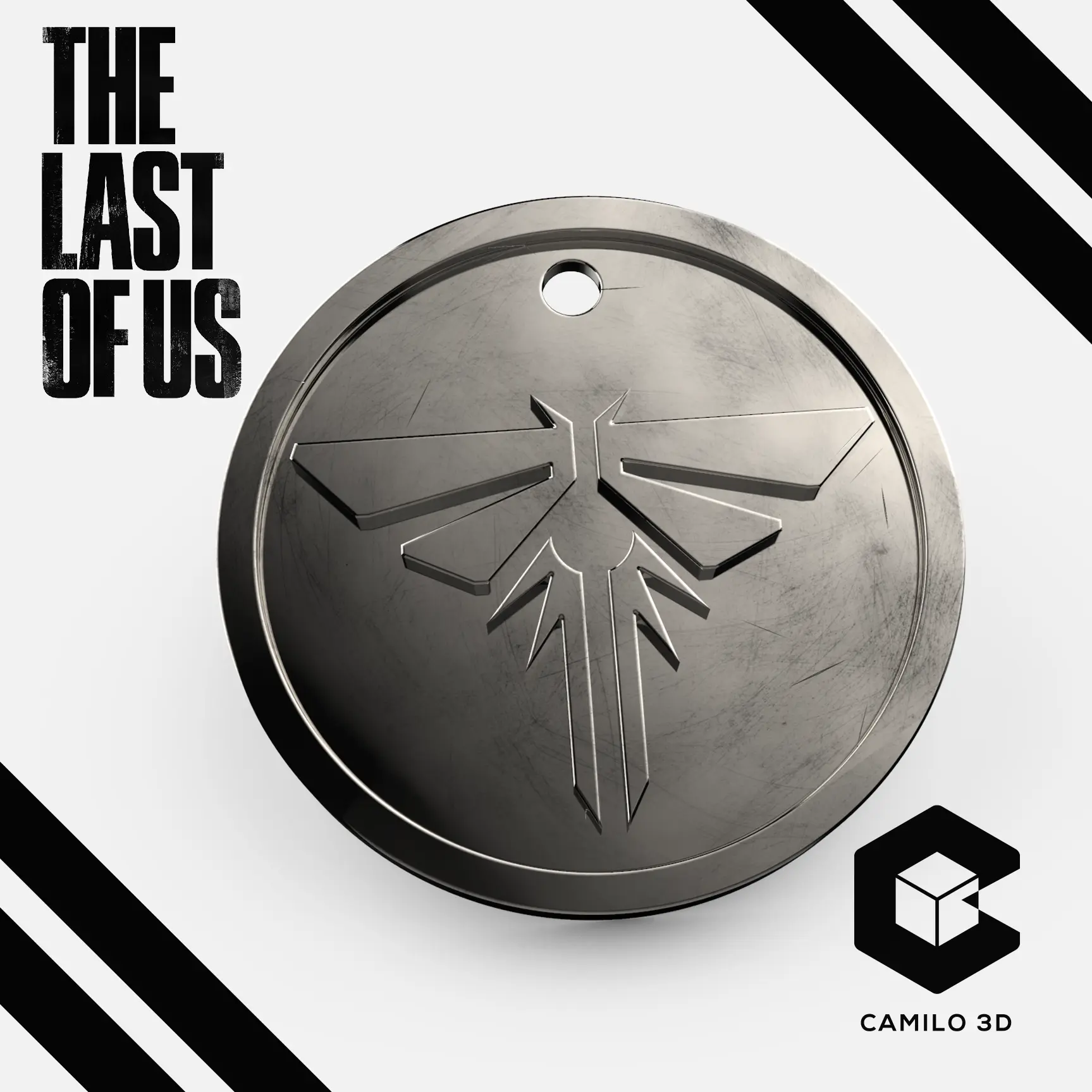 Jewelry & Accessories STL Download - Fireflay TLOU pendant or ...