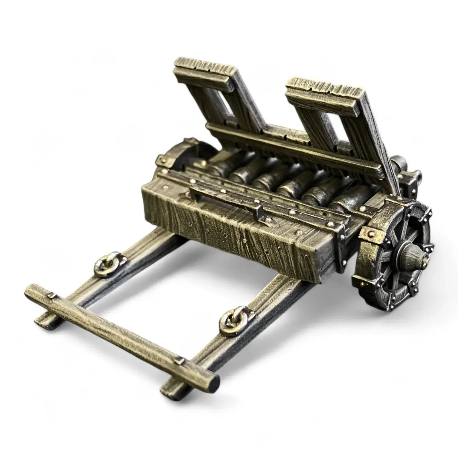 Vehicles & Machinery STL Download - Ribauldequin (Medieval Artillery)by ...