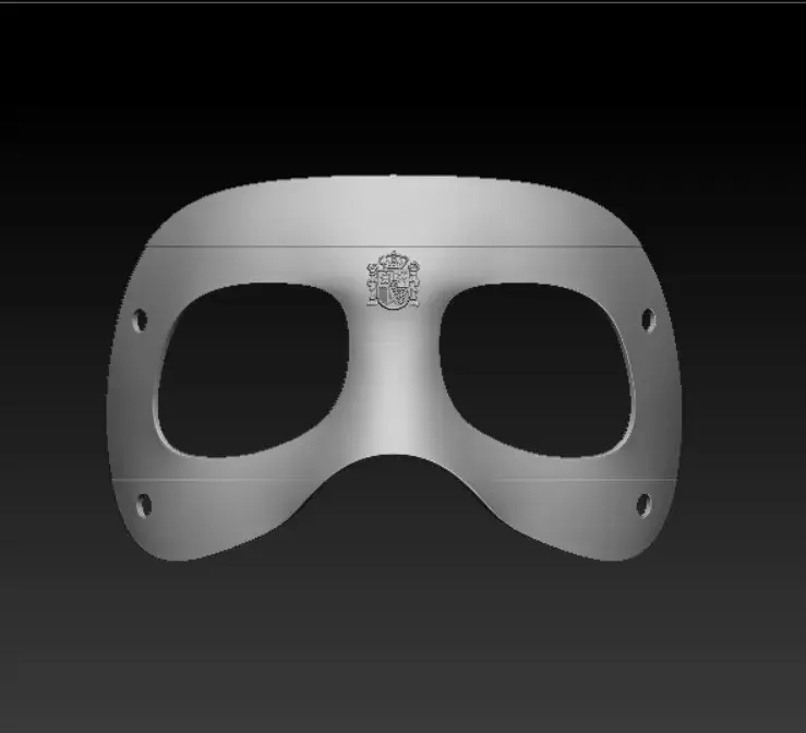 3D Printer Files | 3MF File | MBAPPE MASK - SPAIN VERSION - STL & 3MF ...