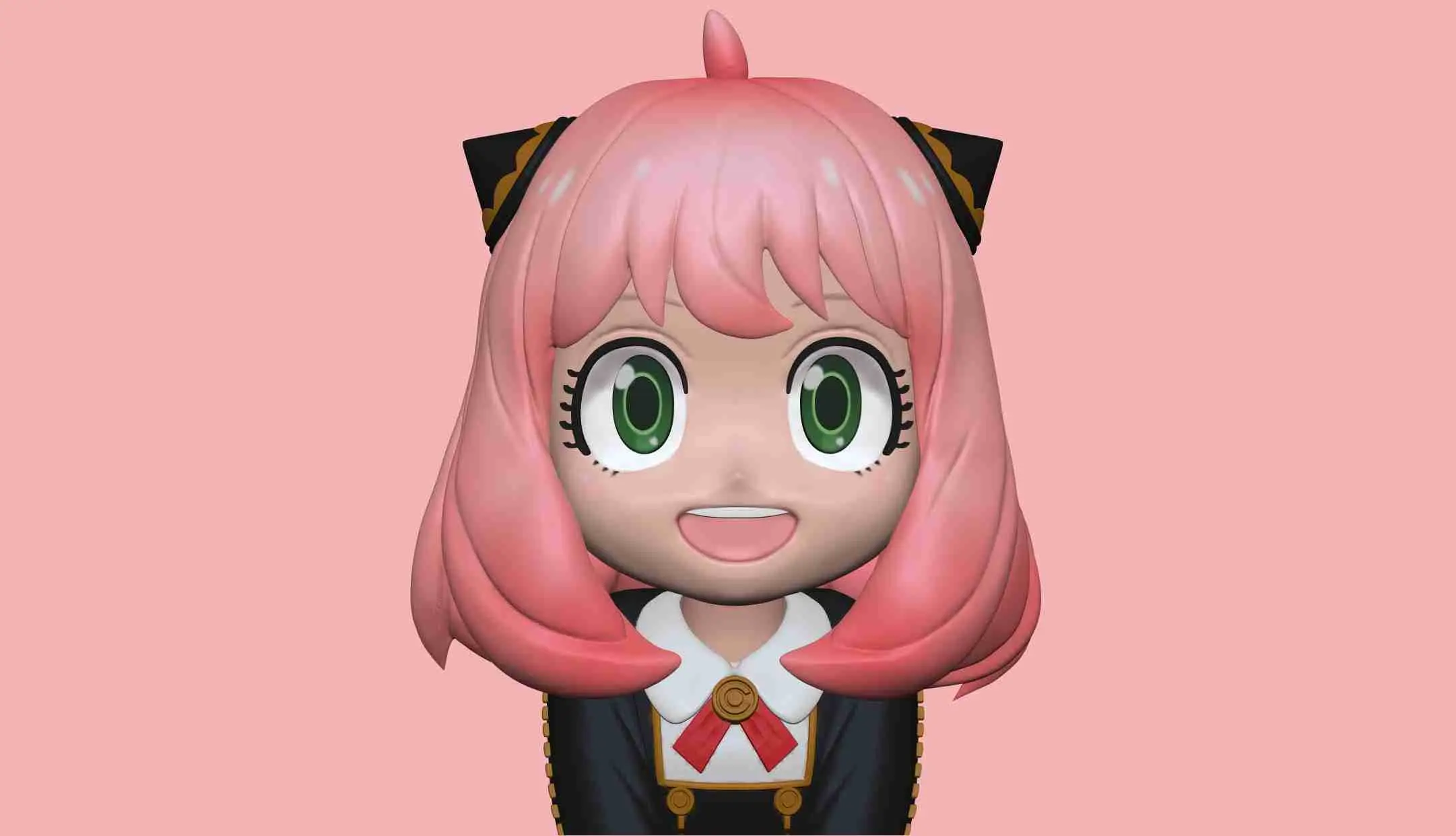 Characters & Creatures STL Download - Anya Spy Familyby Aarome Art