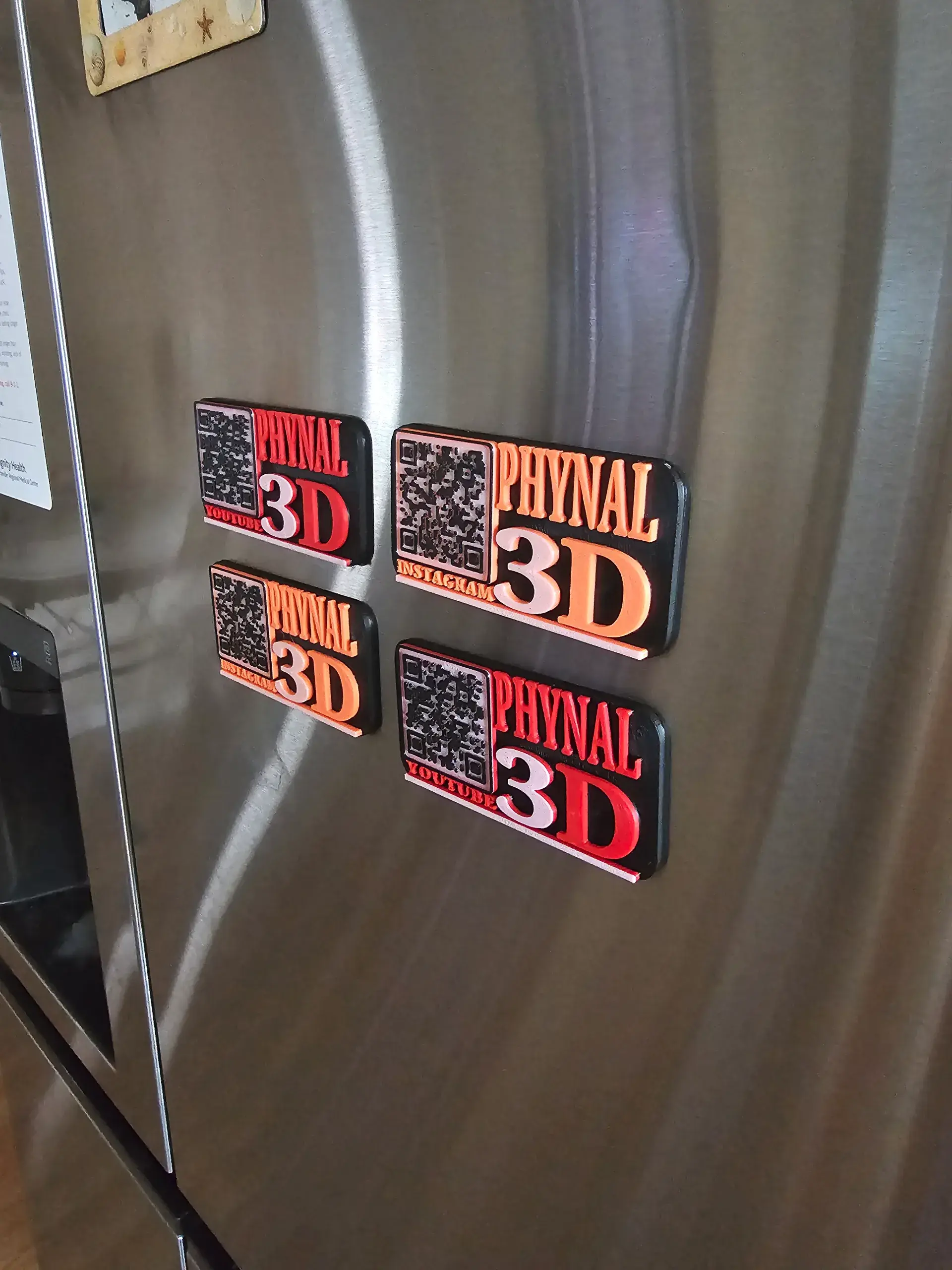 3D Printer Files | 3MF File | 🧲 MAGNETIC QR Cards 💳 FAIL FIRST ⛔ THEN ...