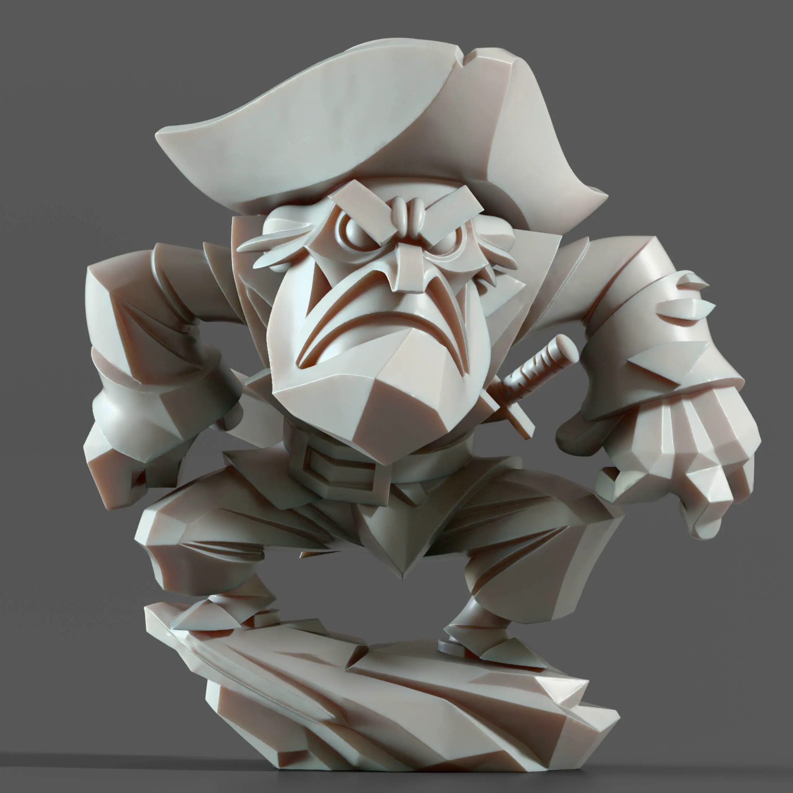 3D Printer Files | 3MF File | Pirate Miniature Fan art | Creality Cloud