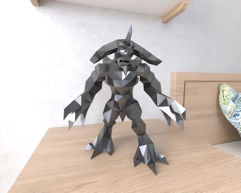 Mini Demon Lowpoly Low poly | 3D models download | Creality Cloud