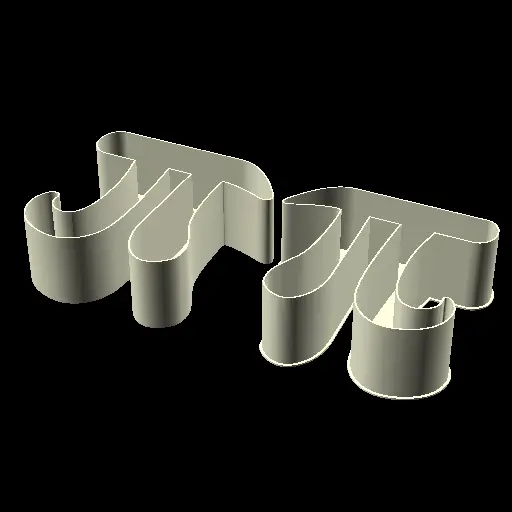 3D Printer Files | 3MF File | Letter Pi, nestable box (v1) | Creality Cloud