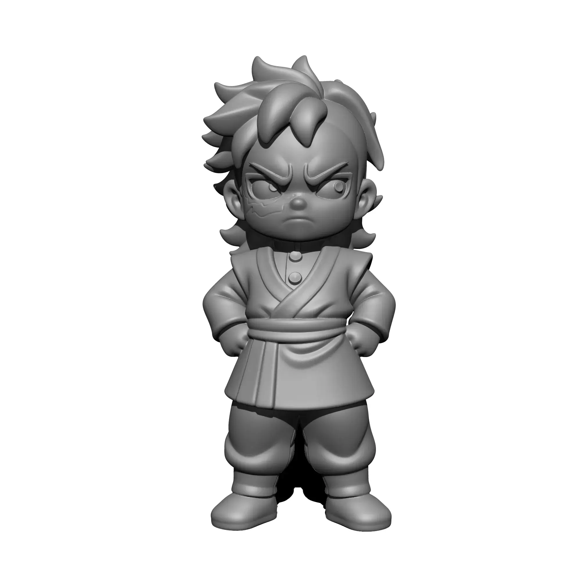 Characters & Creatures STL Download - Genya Shinazugawaby GALAXIARUM 3D