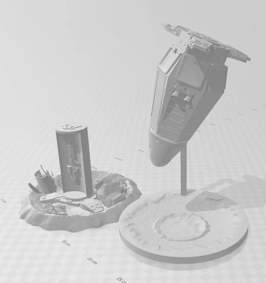 Characters & Creatures STL Download - Helldivers Podby MamiferoReptil