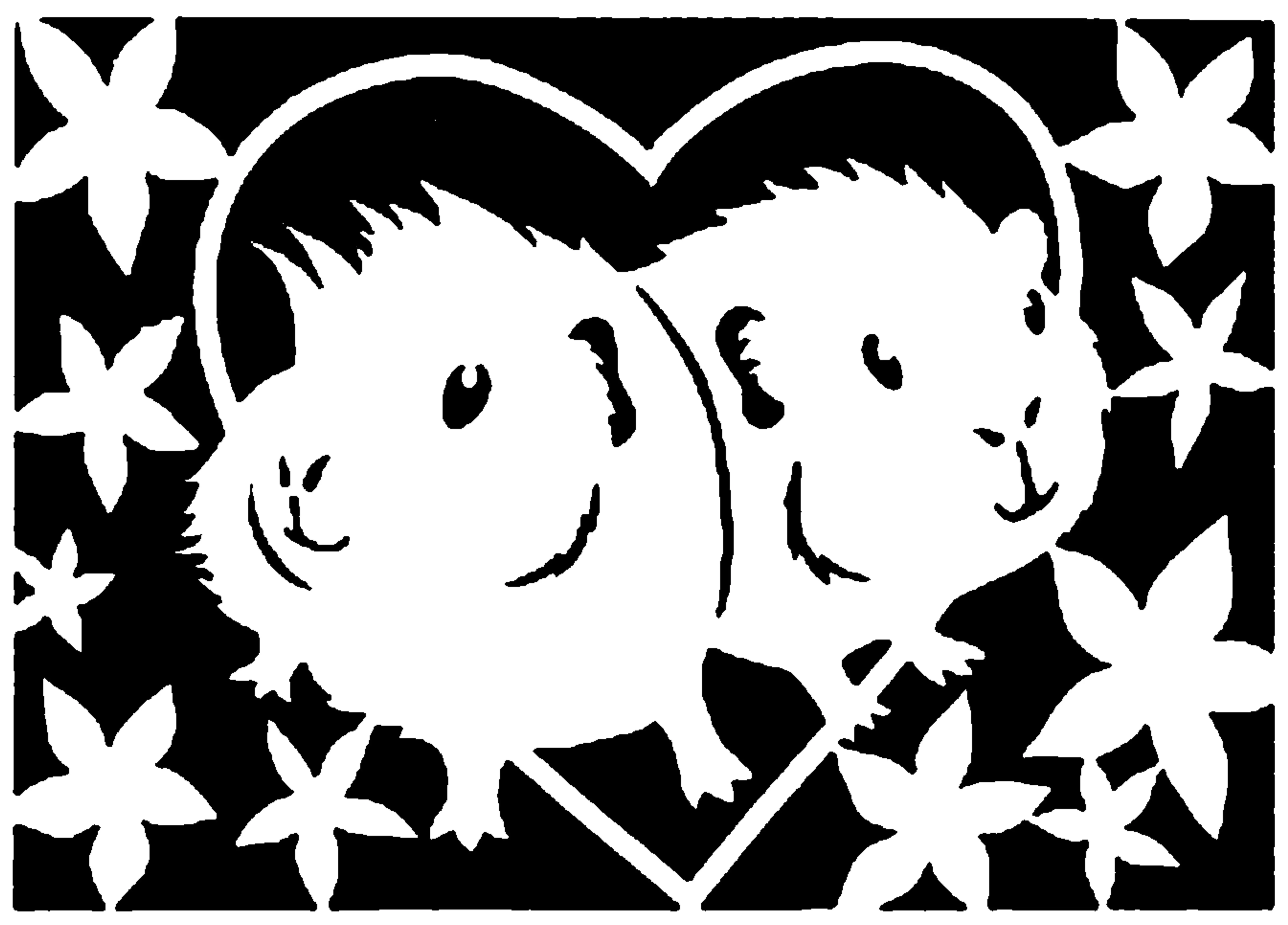 Free Digital Art STL Download - Guinea Pig stencilby SMT_M 🦊