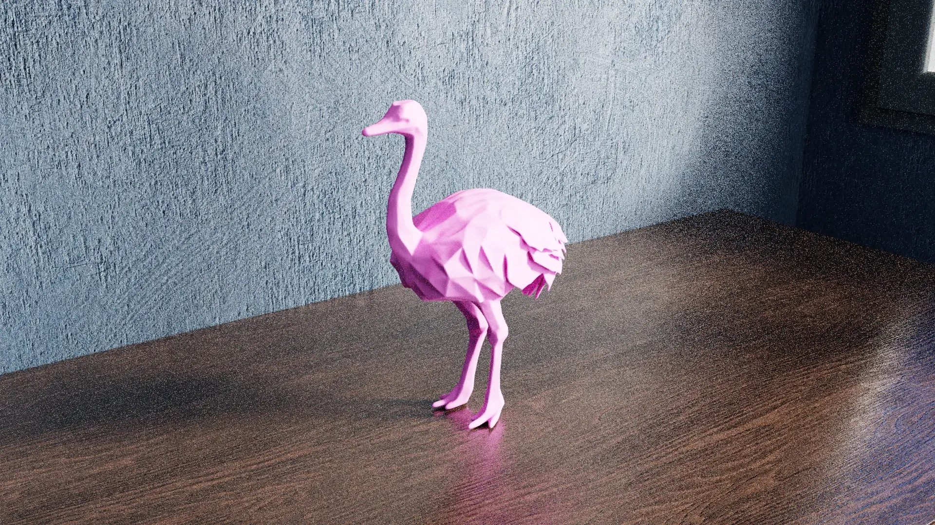 3D Printer Files | 3MF File | Low Poly Ostrich | Creality Cloud