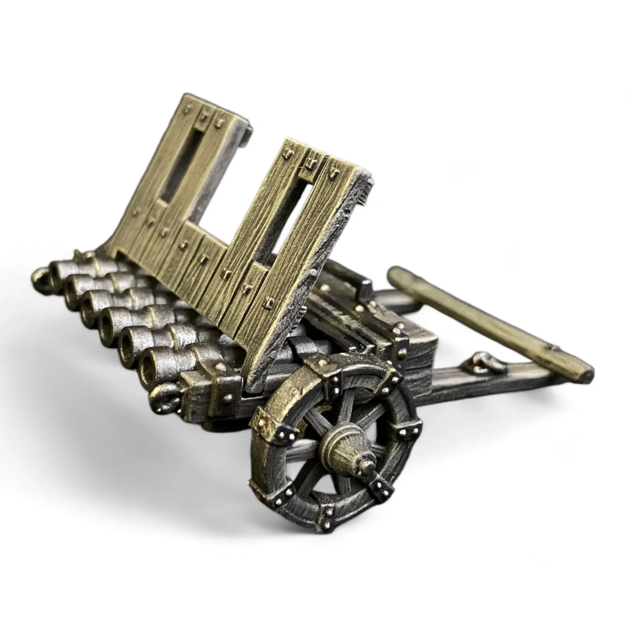 Vehicles & Machinery STL Download - Ribauldequin (Medieval Artillery)by ...