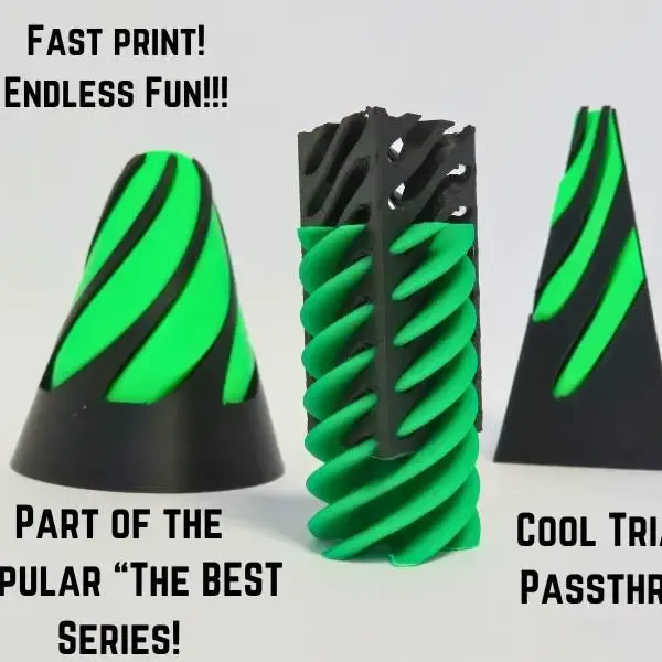3D Printer Files | 3MF File | The BEST Triangle Passthrough | Creality ...