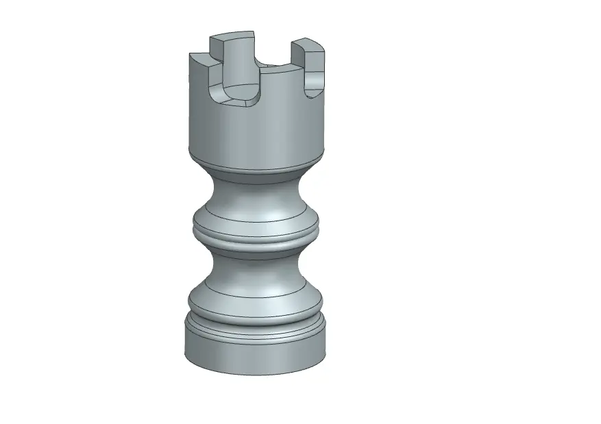 3D Printer Files | 3MF File | Chess Rook | Creality Cloud
