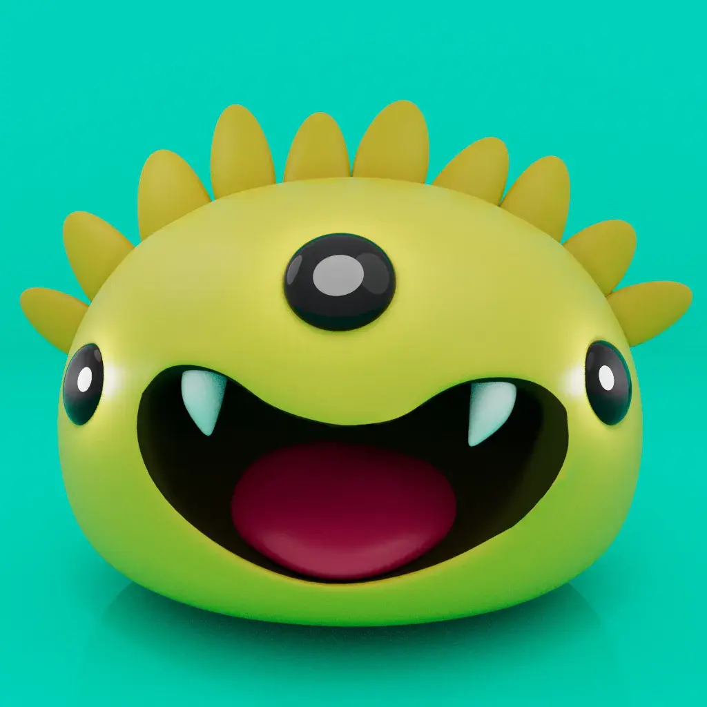 3D Printer Files | 3MF File | Blob Monster 11 | Creality Cloud