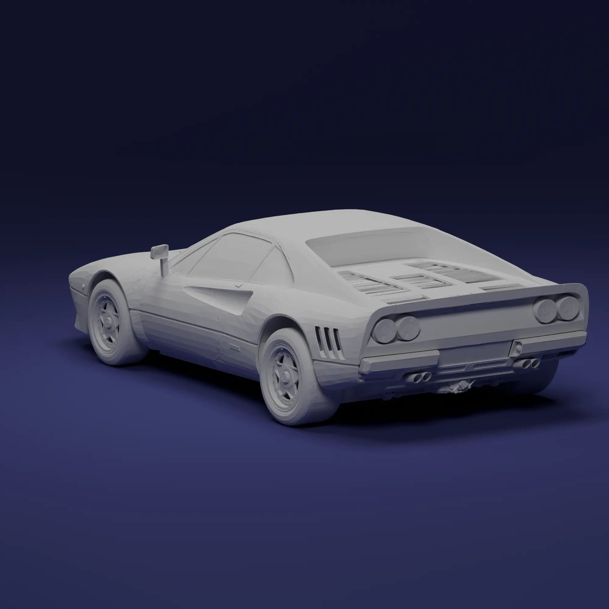 Vehicles & Machinery STL Download - FERRARI 288 GTO - 3D MODELby ...