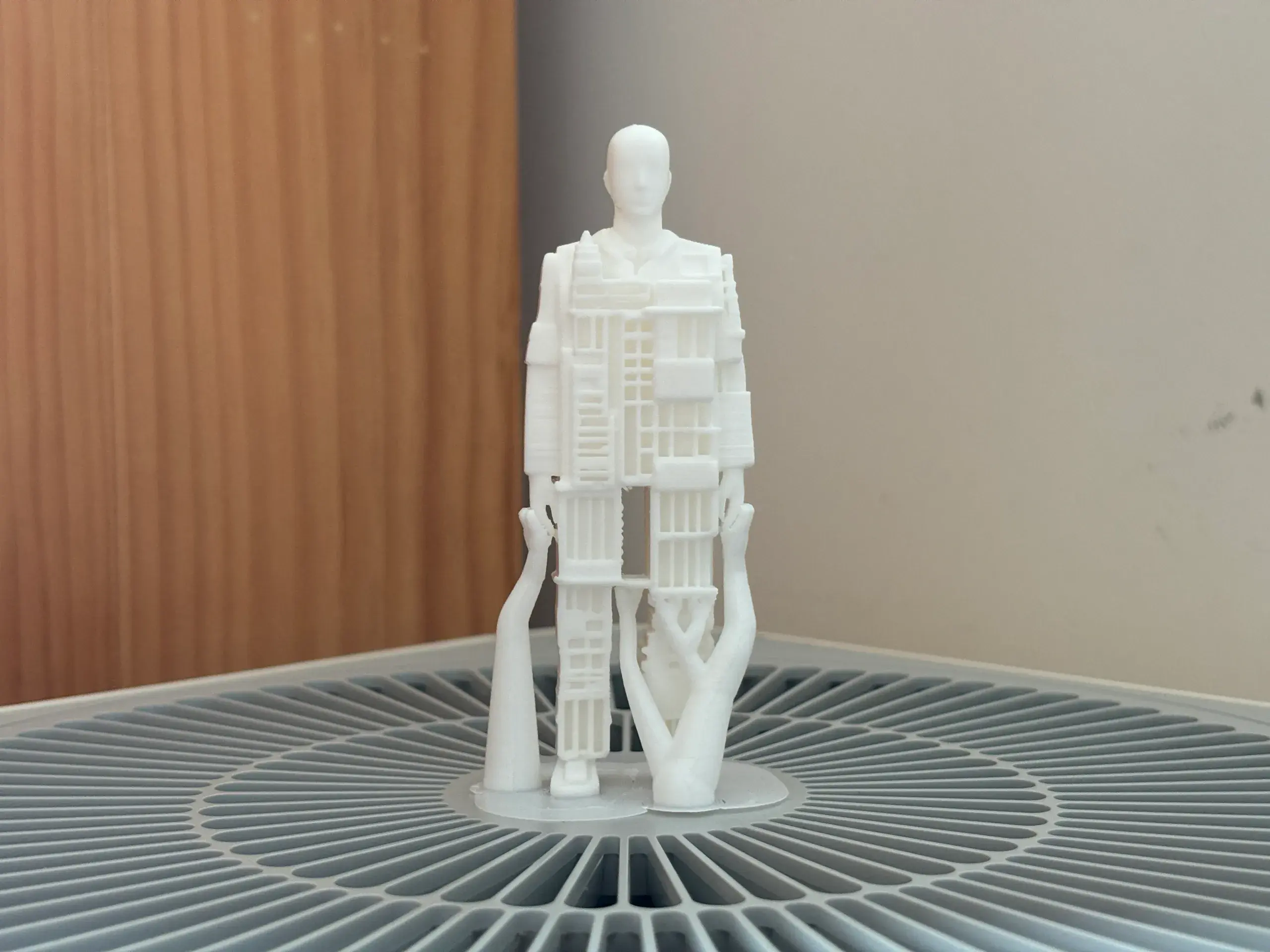 3D Printer Files | 3MF File | 科幻建筑系列——人体民居阁楼 | Creality Cloud