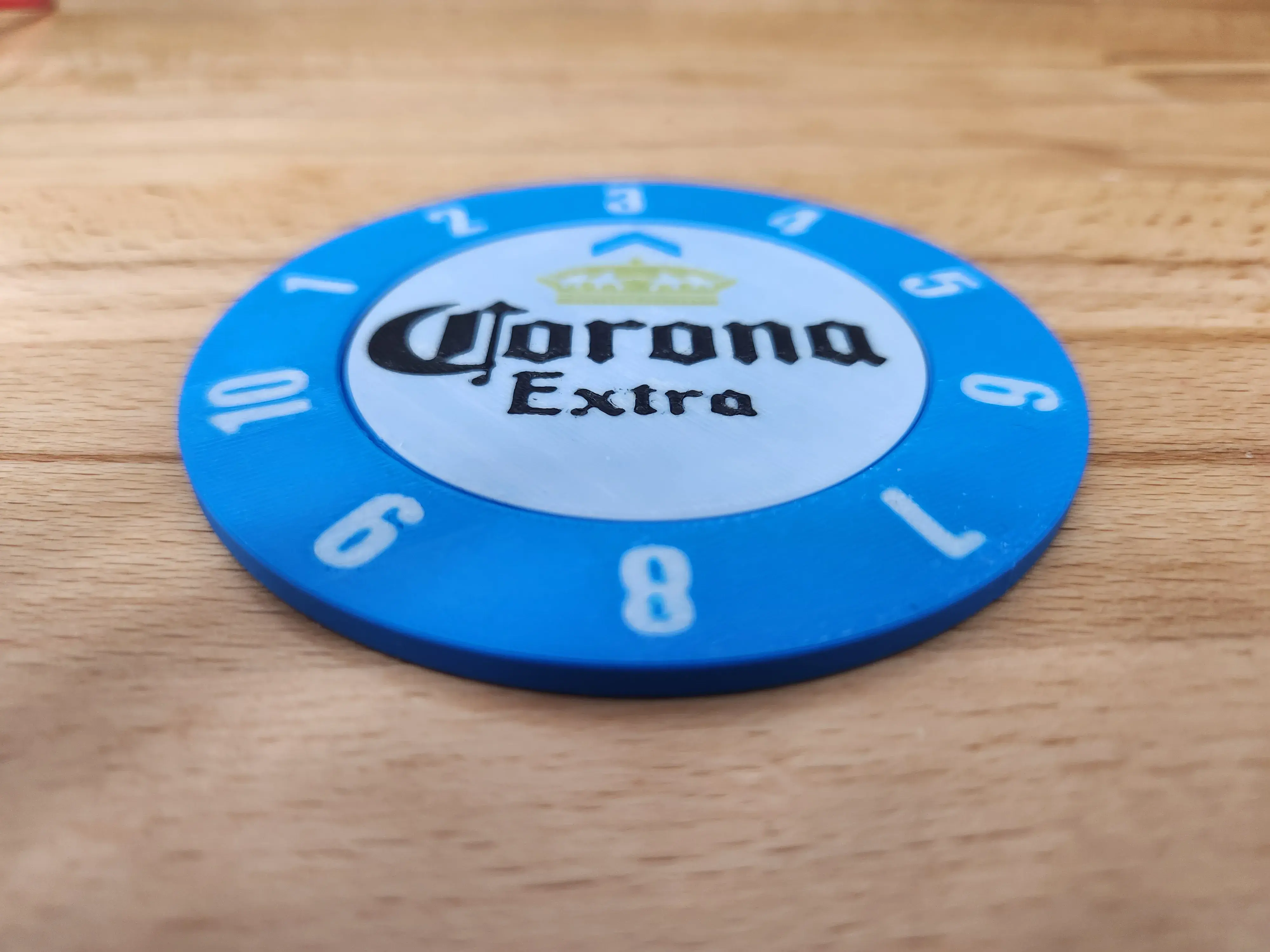3D Printer Files | 3MF File | CORONA EXTRA DRINK COUNT COASTER (SINGLE ...