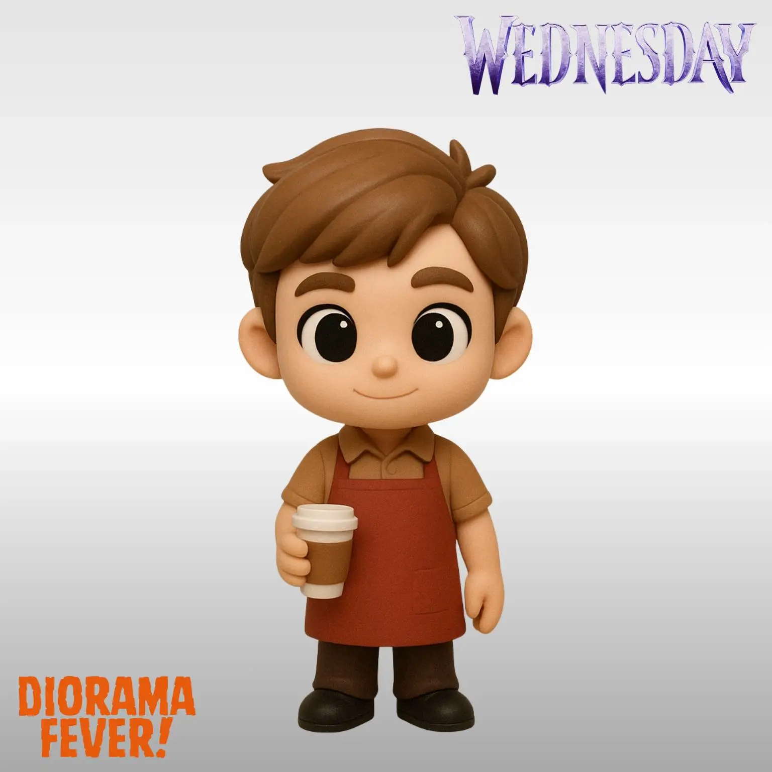Characters & Creatures STL Download - Chibi Tyler Galpin - Wednesdayby ...