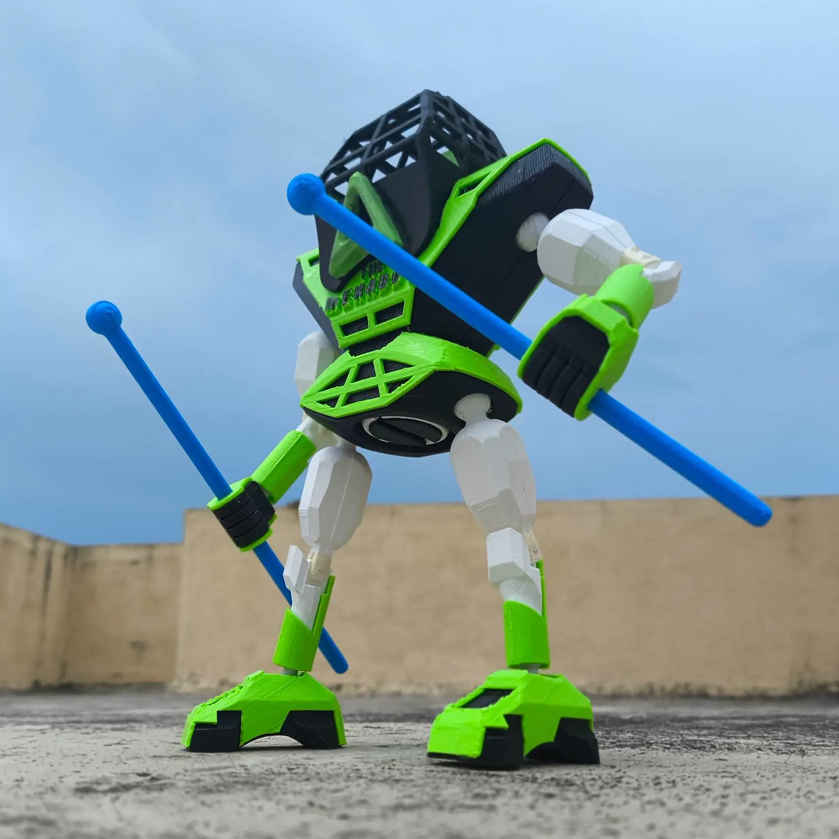 Robots & Mechs STL Download - "The Makers-THE MEKABOT"by PurushottamSS