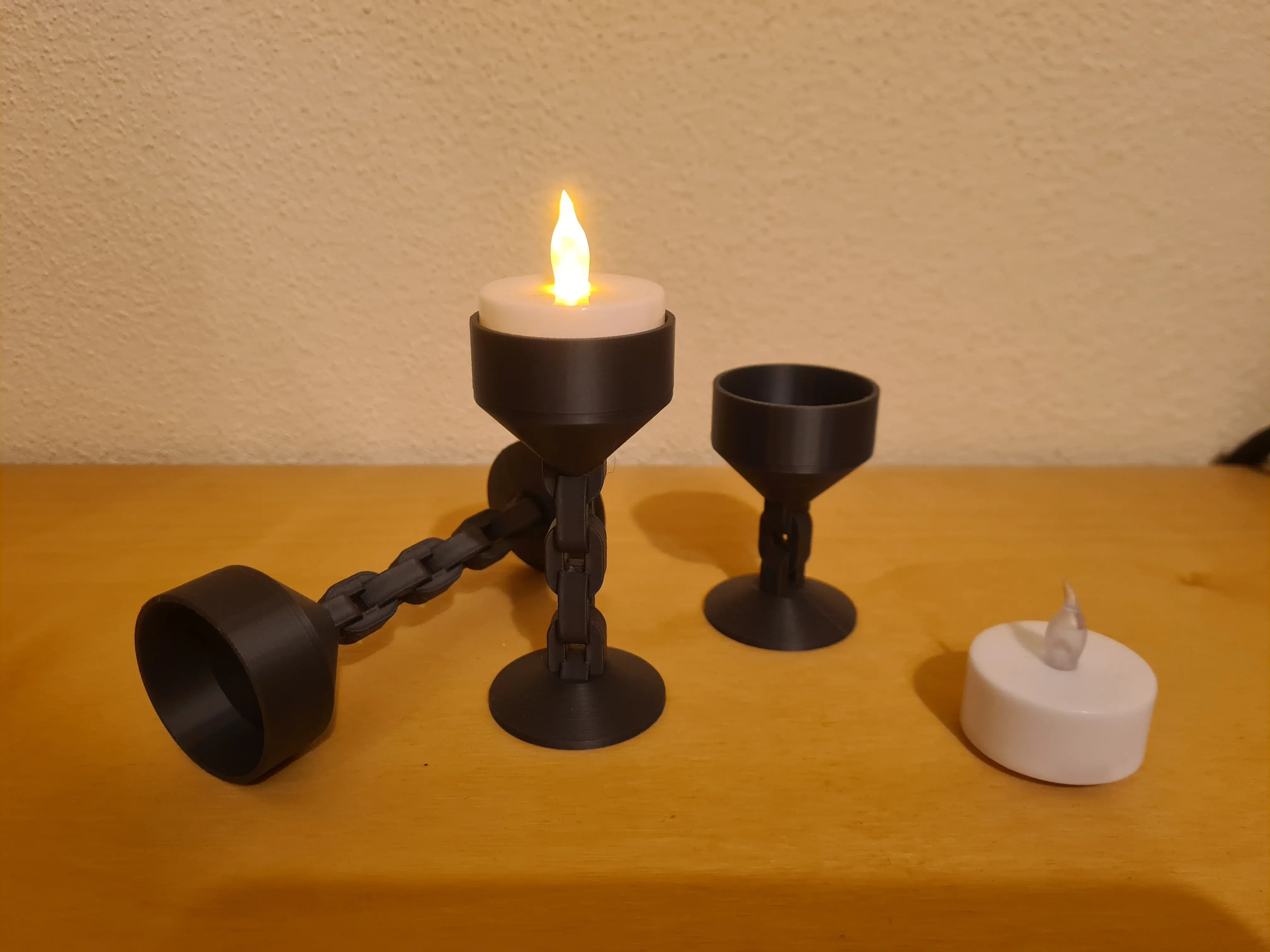 3D Printer Files | 3MF File | Chain candle stand (Halloween) | Creality ...