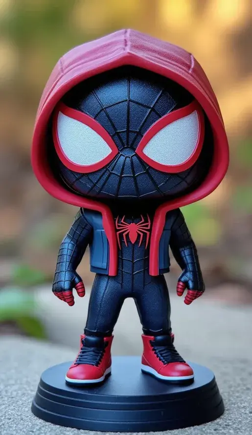 3D Printer Files | 3MF File | Miles Morales Chibi Style | Creality Cloud