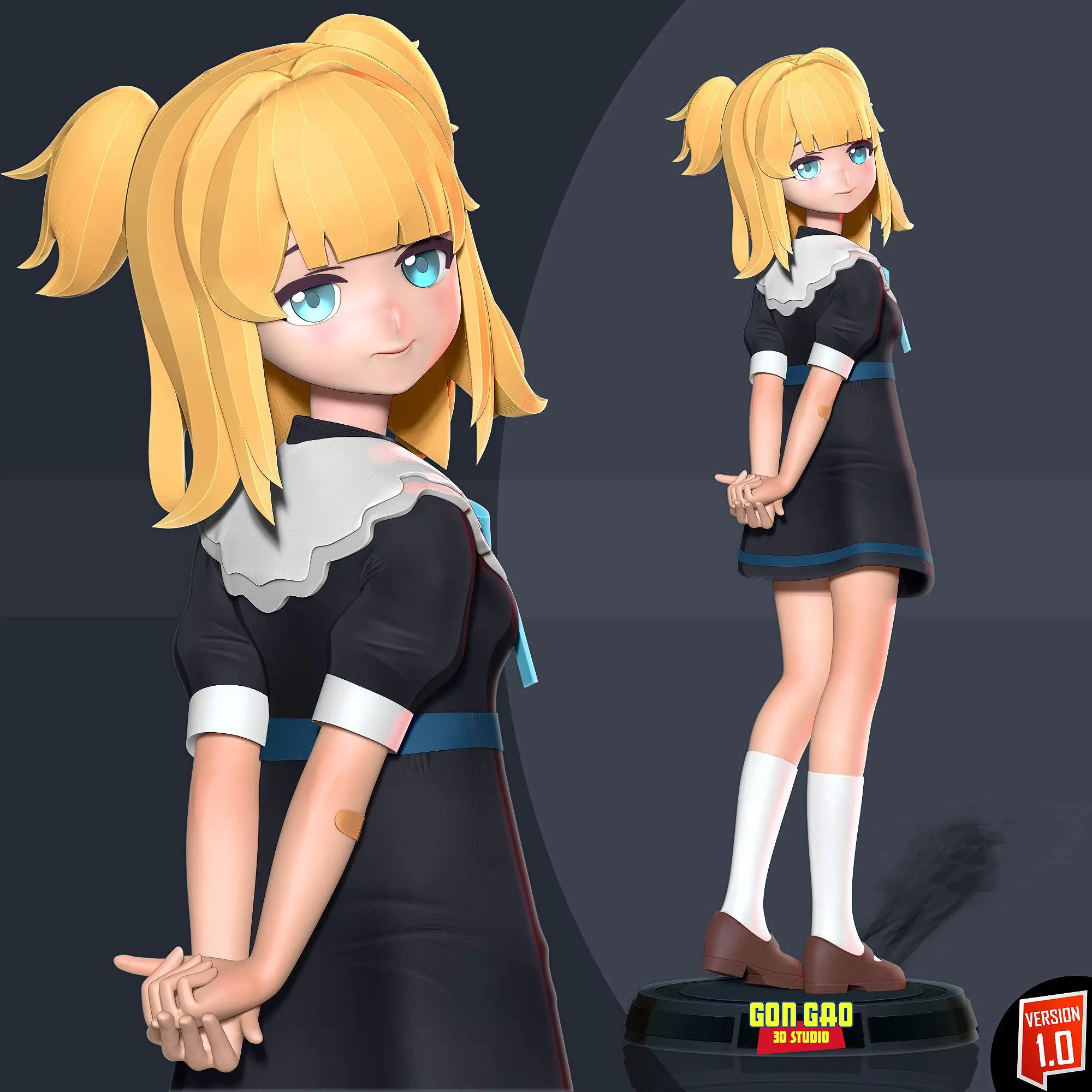 Digital Art STL Download - Little Songque - Honkai Impactby nlsinh