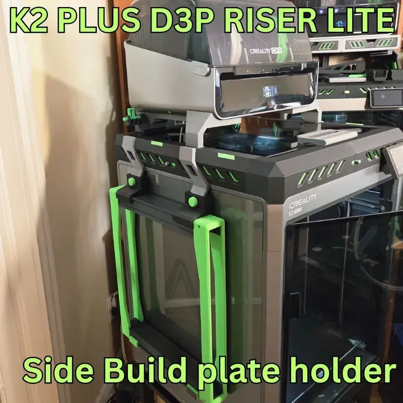 3D Printer Files | 3MF File | Side mounted build plate holder for K2 ...