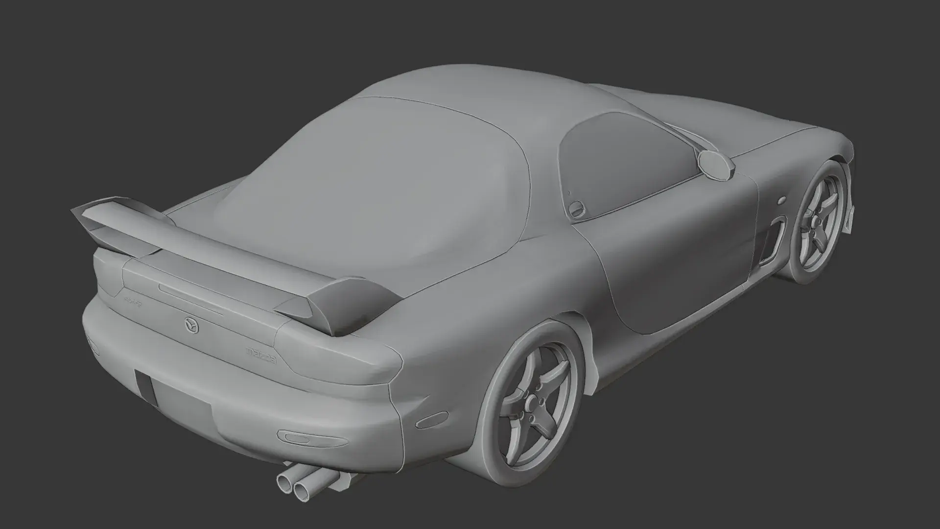 Electronics & RC (Remote Control) STL Download - Mazda RX7 FDby Printy Life