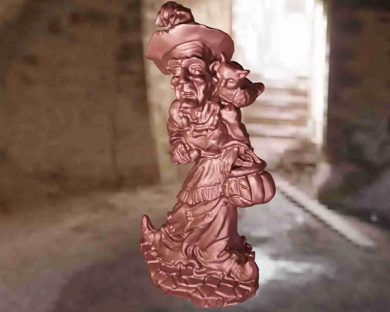 Sculptures & Artworks STL Download - Wizzardby Motek3D